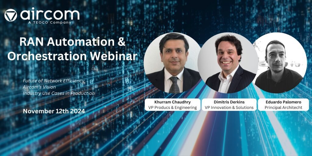 Webinar RAN Automation & Orchestration - Aircom